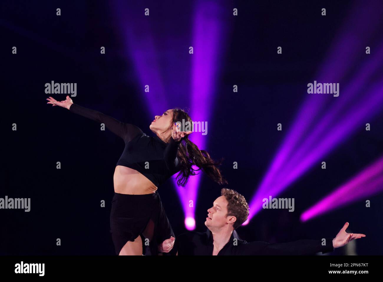 Tokyo, Japan. 16th Apr, 2023. Madison Chock & Evan Bates (USA) Figure ...
