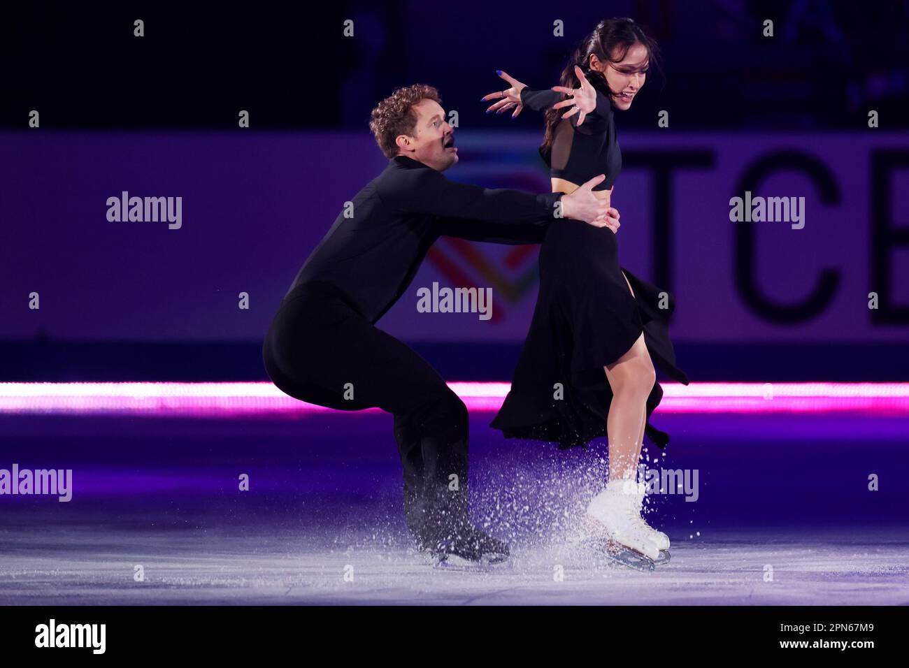 Tokyo, Japan. 16th Apr, 2023. Madison Chock & Evan Bates (USA) Figure ...