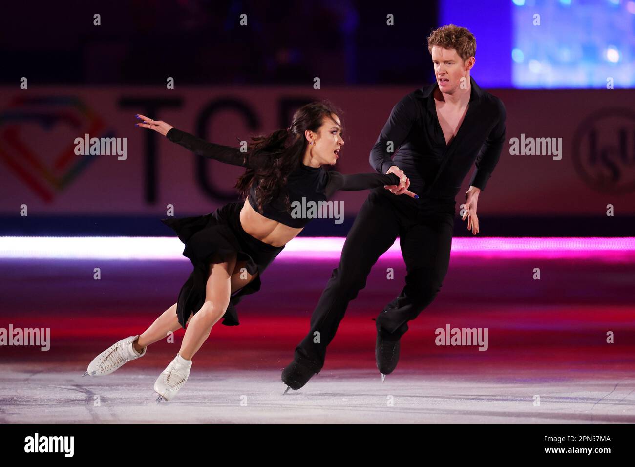 Tokyo, Japan. 16th Apr, 2023. Madison Chock & Evan Bates (USA) Figure ...
