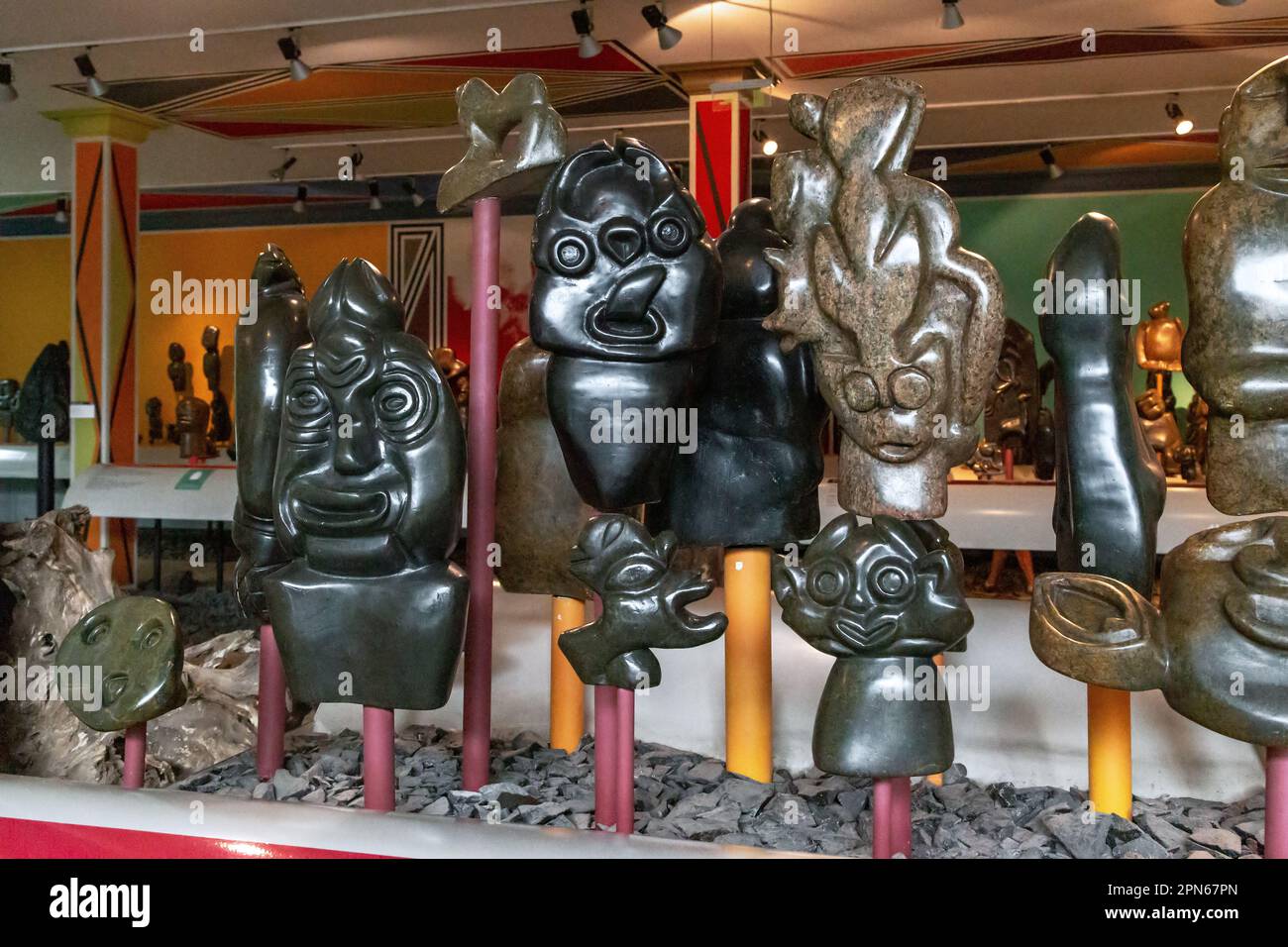 FUNCHAL, PORTUGAL - AUGUST 24, 2021: This is part of exhibitions of ...