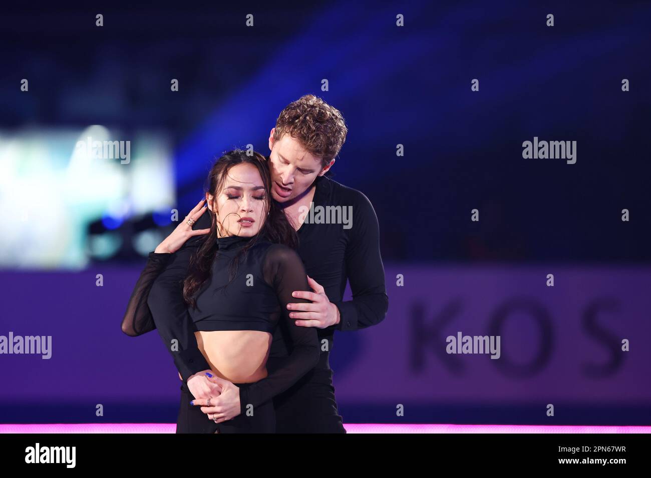 Tokyo, Japan. 16th Apr, 2023. Madison Chock & Evan Bates (USA) Figure ...