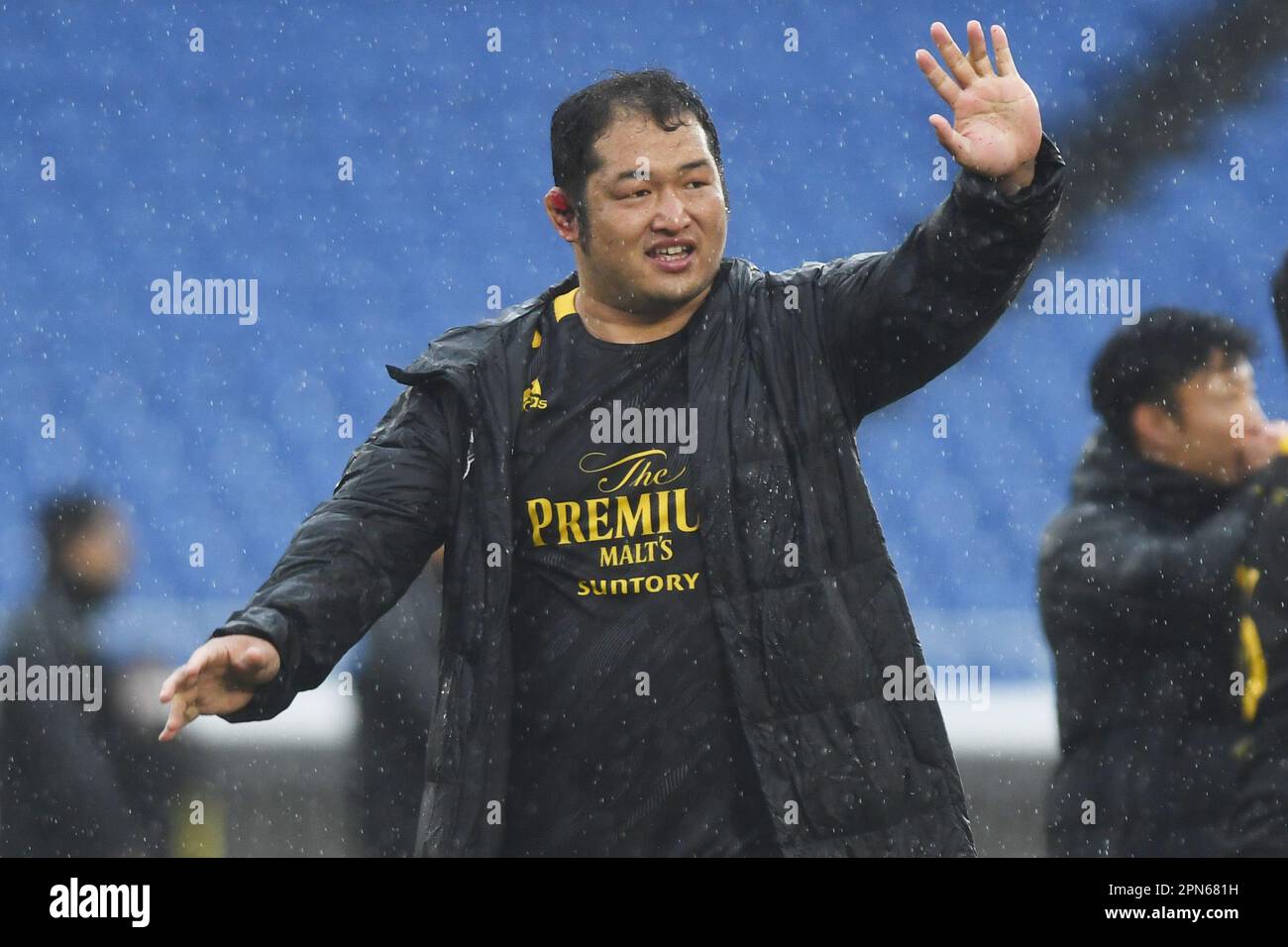 Kanagawa, Japan. 15th Apr, 2023. Shinnosuke Kakinaga (Suntory) Rugby ...