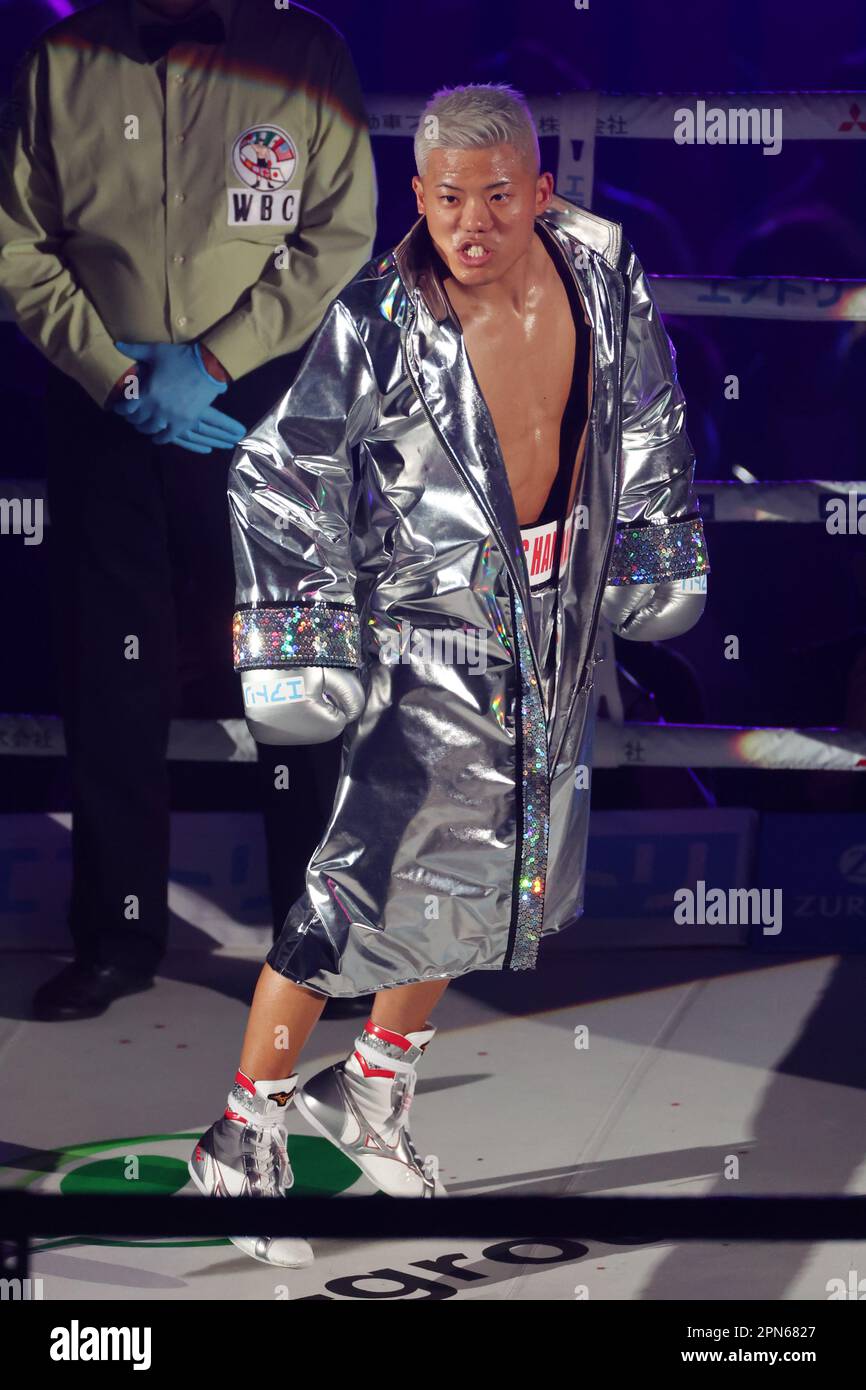 Tokyo, Japan. 16th Apr, 2023. Yudai Shigeoka (JPN) Boxing : WBC interim ...