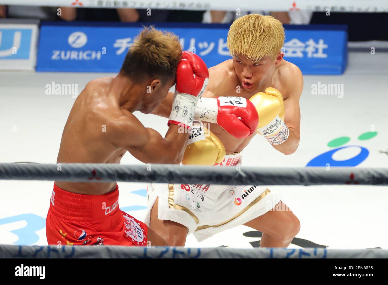Tokyo, Japan. 16th Apr, 2023. Ginjiro Shigeoka (JPN) Boxing : IBF ...