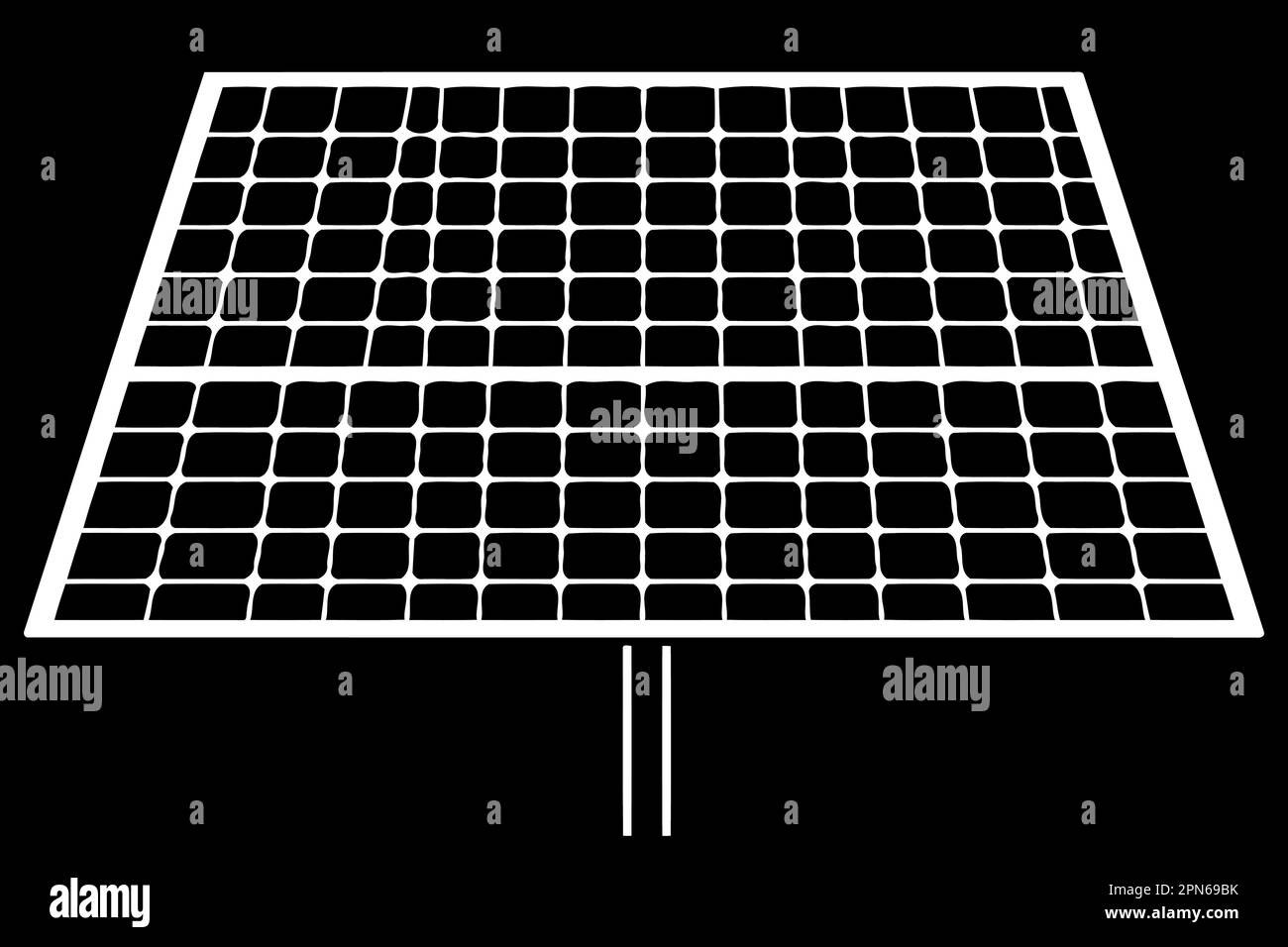 solar energy panels conceptual minimalist vector illustration Stock ...