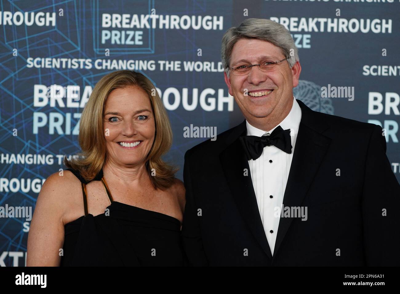 Lynn Seely arrives at the ninth Breakthrough Prize Awards on Saturday ...