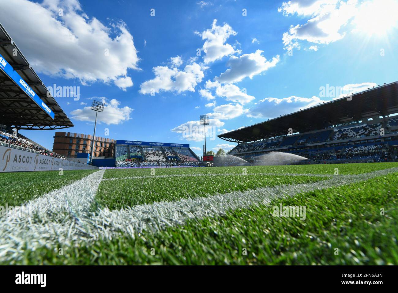 MAPEI Stadium, Reggio Emilia, Italy, April 16, 2023, A view of Mapei ...