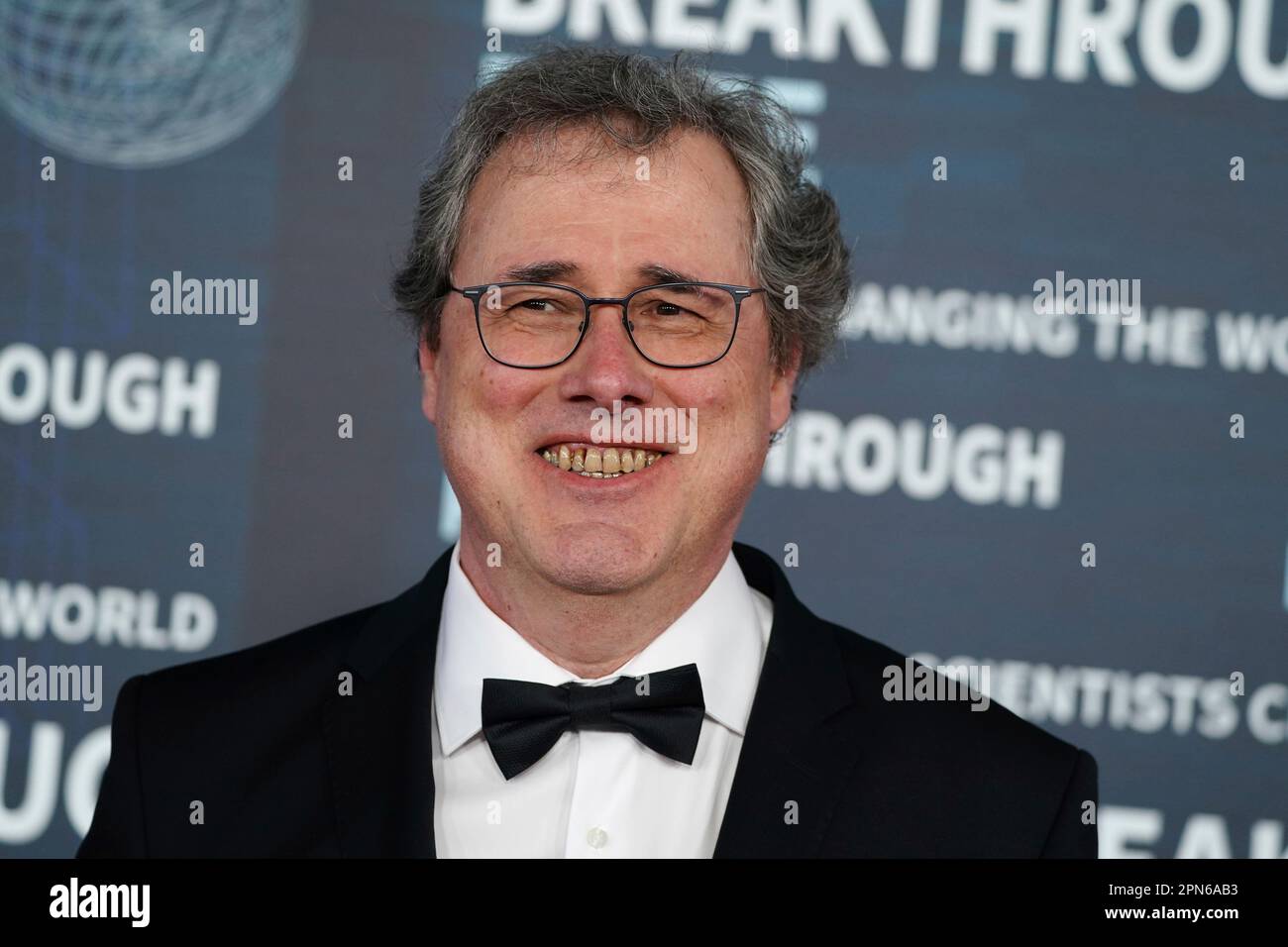 Pascal Mayer arrives at the ninth Breakthrough Prize Awards on Saturday, April 15, 2023, at The ...