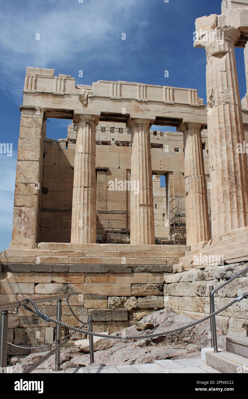 Parthenon temple, Acropolis in Athens, Greece Stock Photo - Alamy