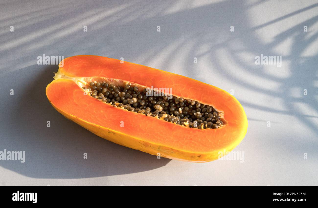 Papaya sweet fruit hi-res stock photography and images - Alamy