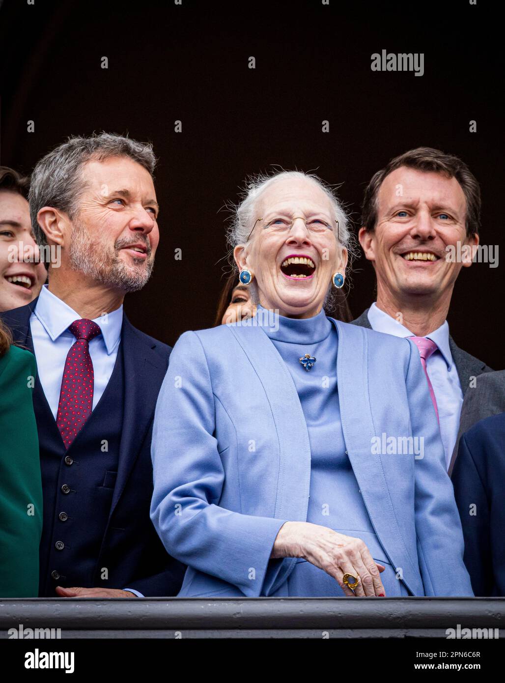 COPENHAGEN, DENMARK - APRIL 16: Queen Margrethe of Denmark, Crown ...