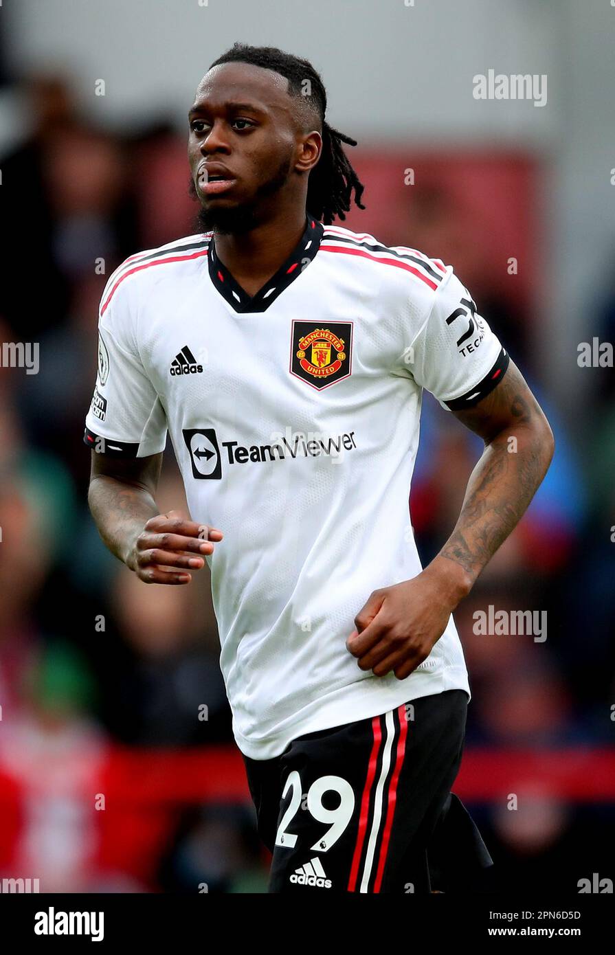 Aaron wan bissaka manchester united 2022 2023 hi-res stock photography ...