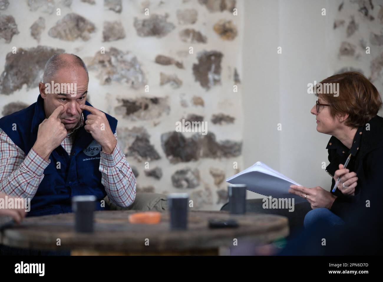 Trocy En Multien, France. 07th Apr, 2023. National Federation of ...