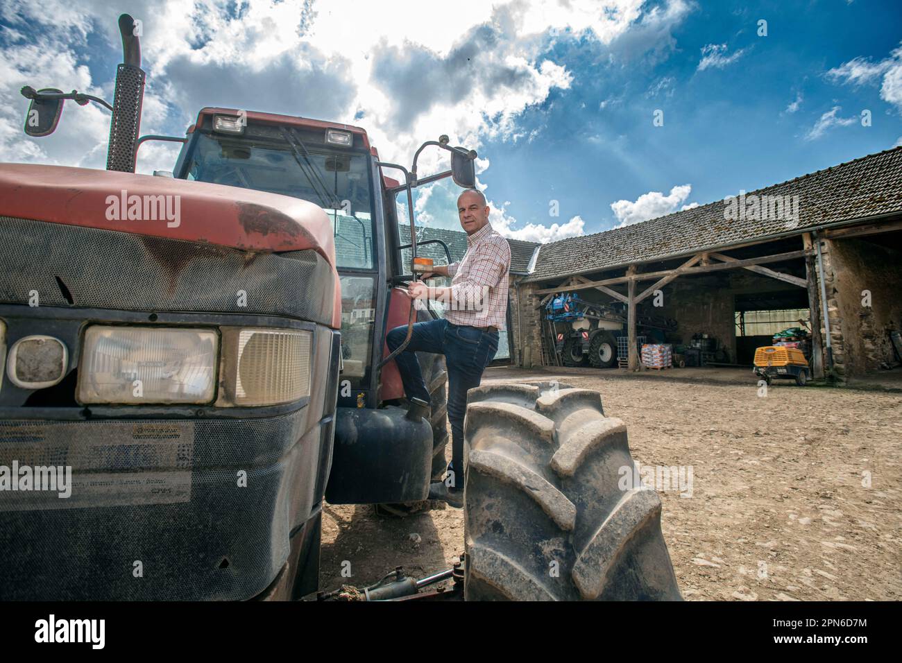 Trocy En Multien, France. 07th Apr, 2023. National Federation of ...