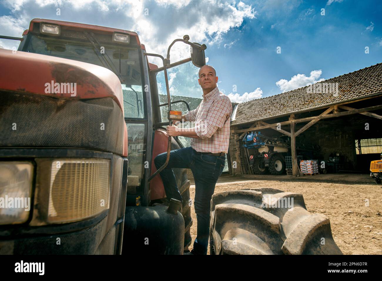 Trocy En Multien, France. 07th Apr, 2023. National Federation of ...