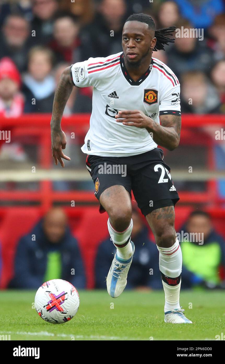 Aaron wan bissaka manchester united 2022 2023 hi-res stock photography ...