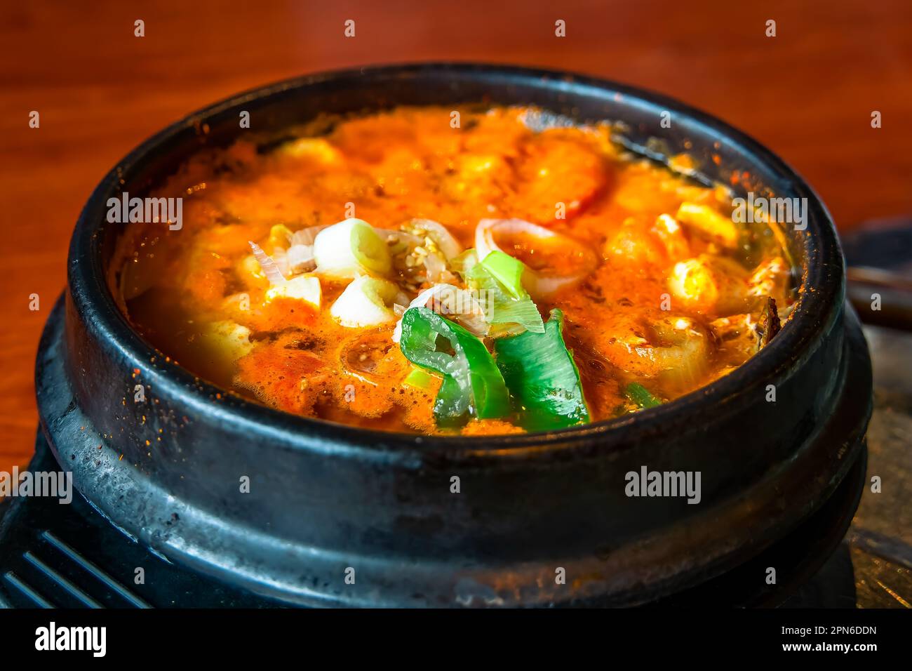 Sundubu jjigae in korean hi-res stock photography and images - Alamy