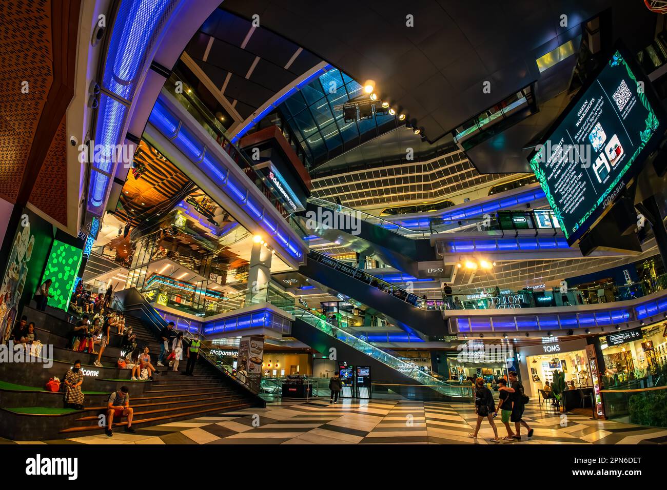 Funan mall is a social retail space for discovery, learning and ...