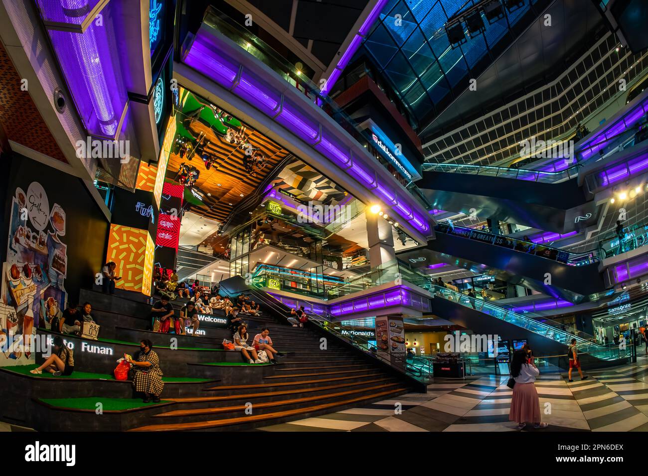 Funan mall is a social retail space for discovery, learning and ...