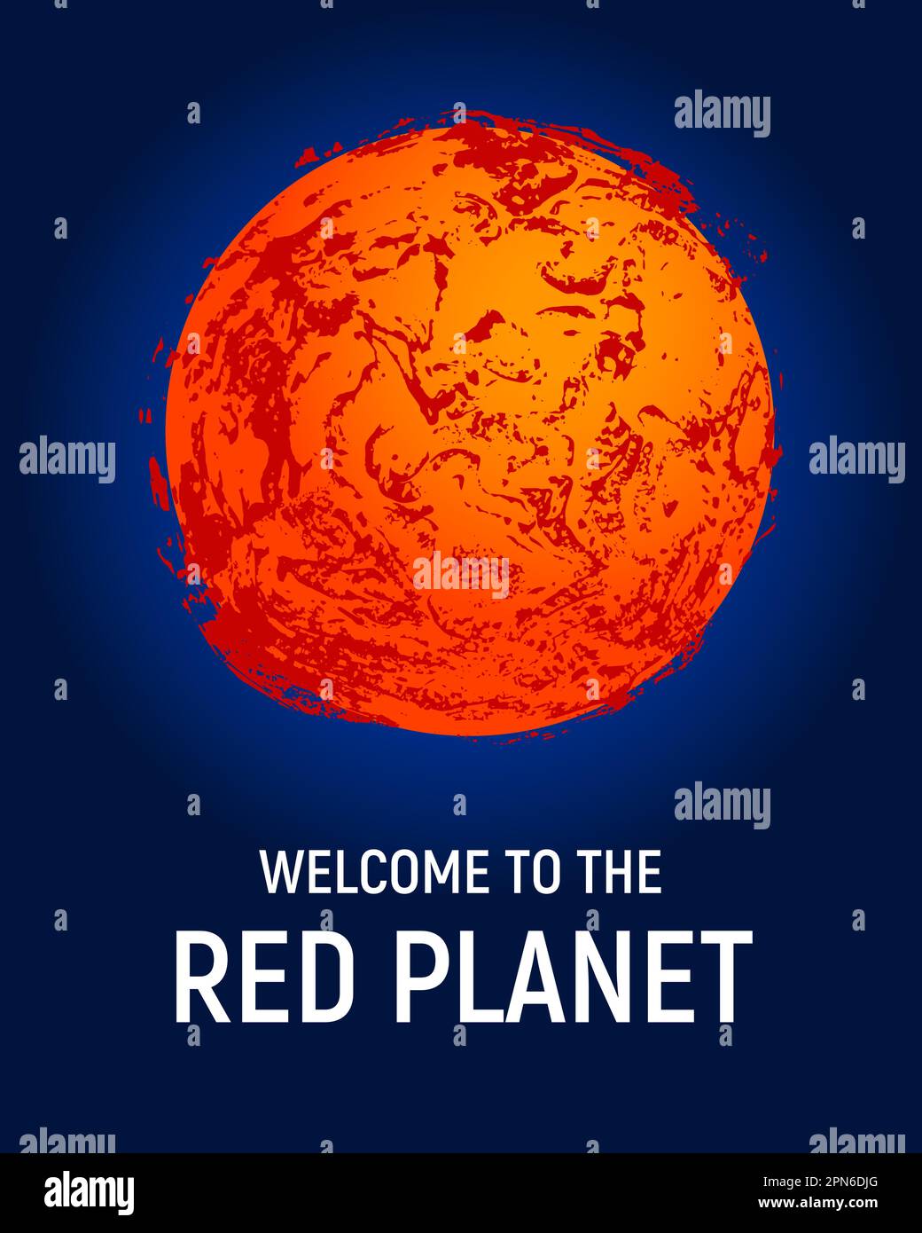 Futuristic space planet poster background. Textured cosmic celestial ...