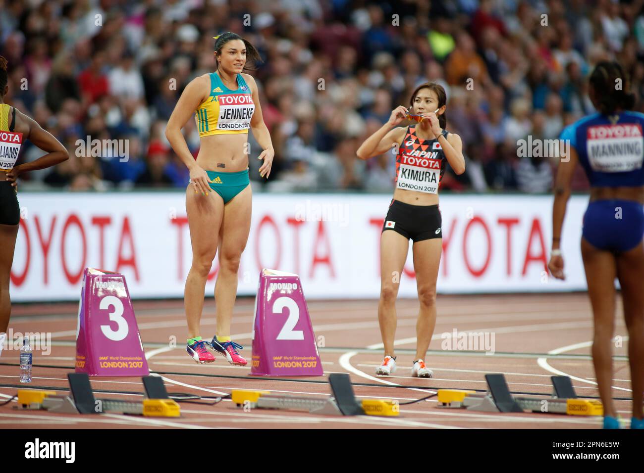 Michelle jenneke london 2017 hi-res stock photography and images - Alamy