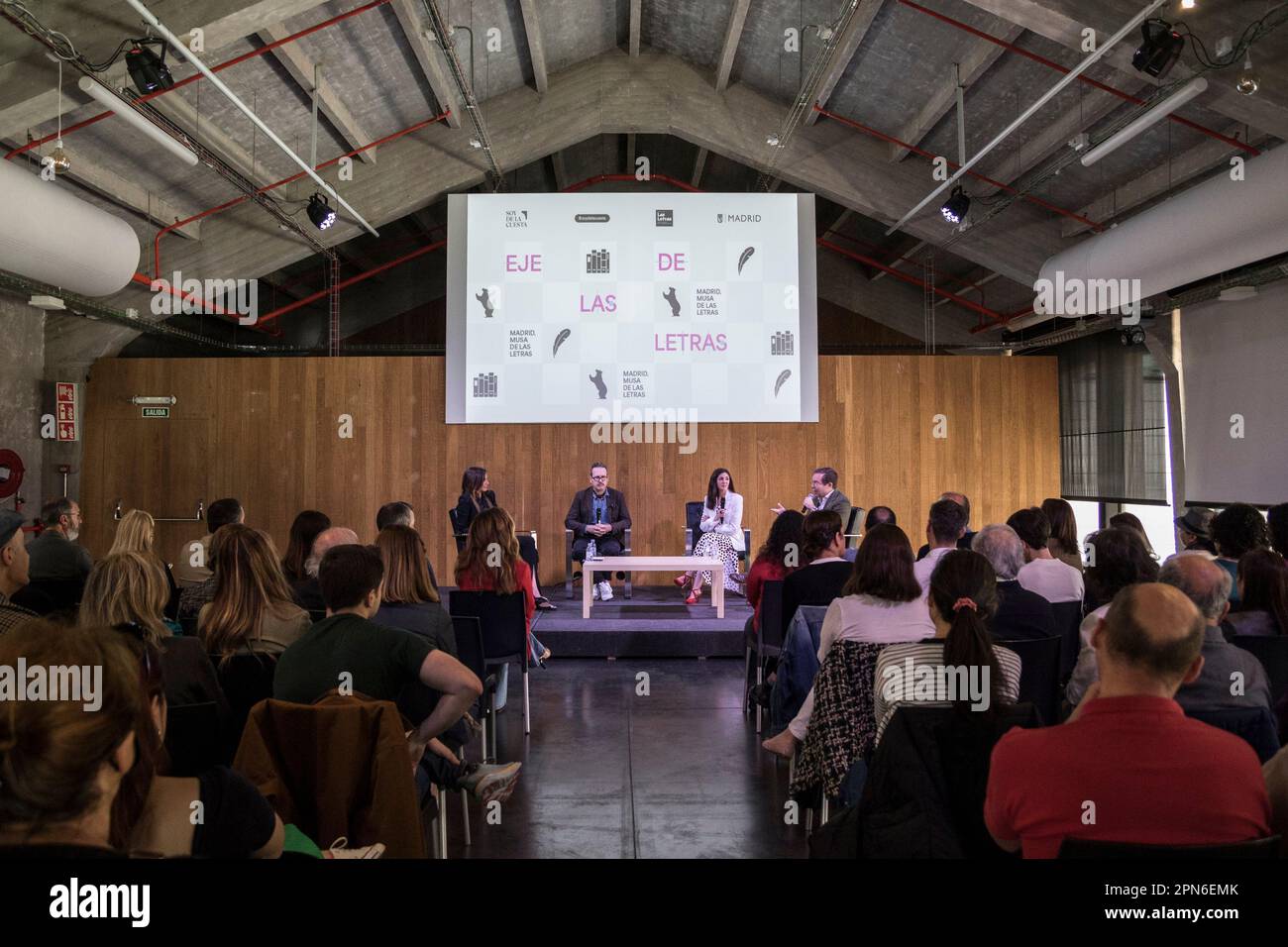 THE WRITERS ESPIDO FREIRE AND JAVIER SIERRA, THE HUMORIST JOAQUIN REYES ...
