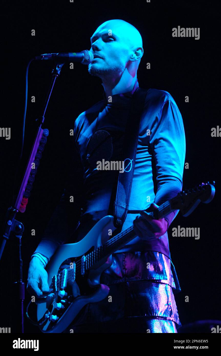 Milan Italy 02/02/2008: Billy Corgan singer and guitarist of the ...