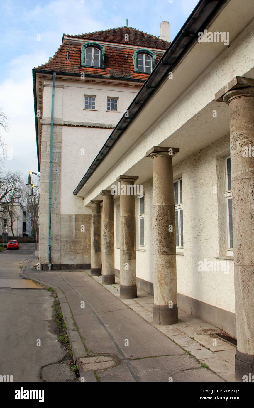 Sprudelhof, mineral waters spa and hydrotherapy complex, Bathhouse 7 ...