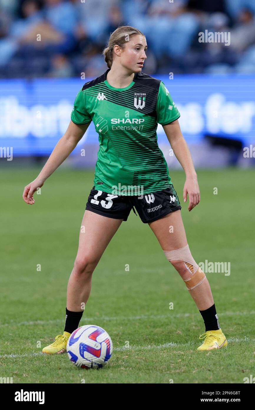 Sydney, Australia. 16th Apr, 2023. Danielle Steer of Western United ...