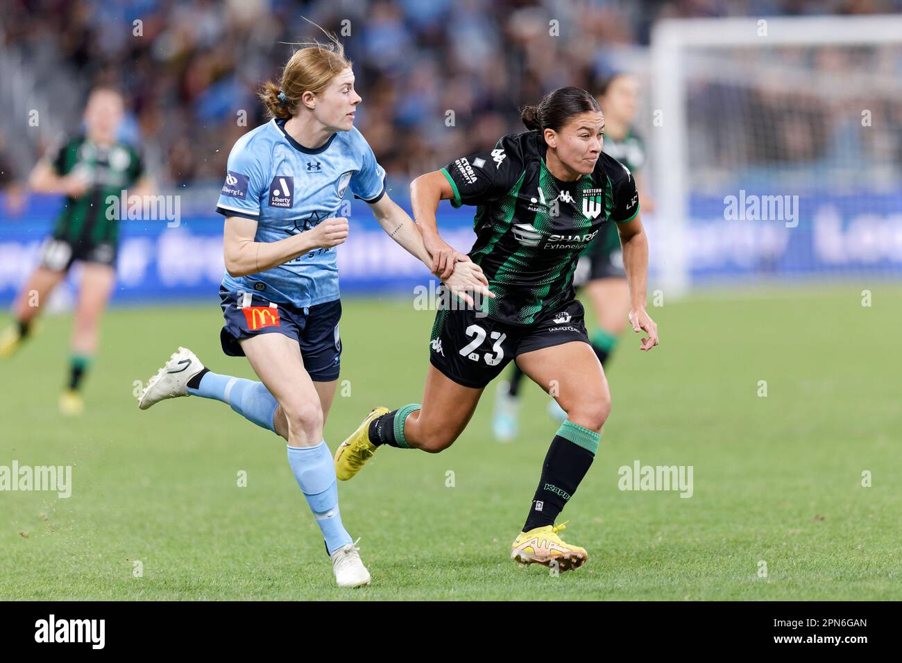 Sydney, Australia. 16th Apr, 2023. Angie Beard of Western United ...