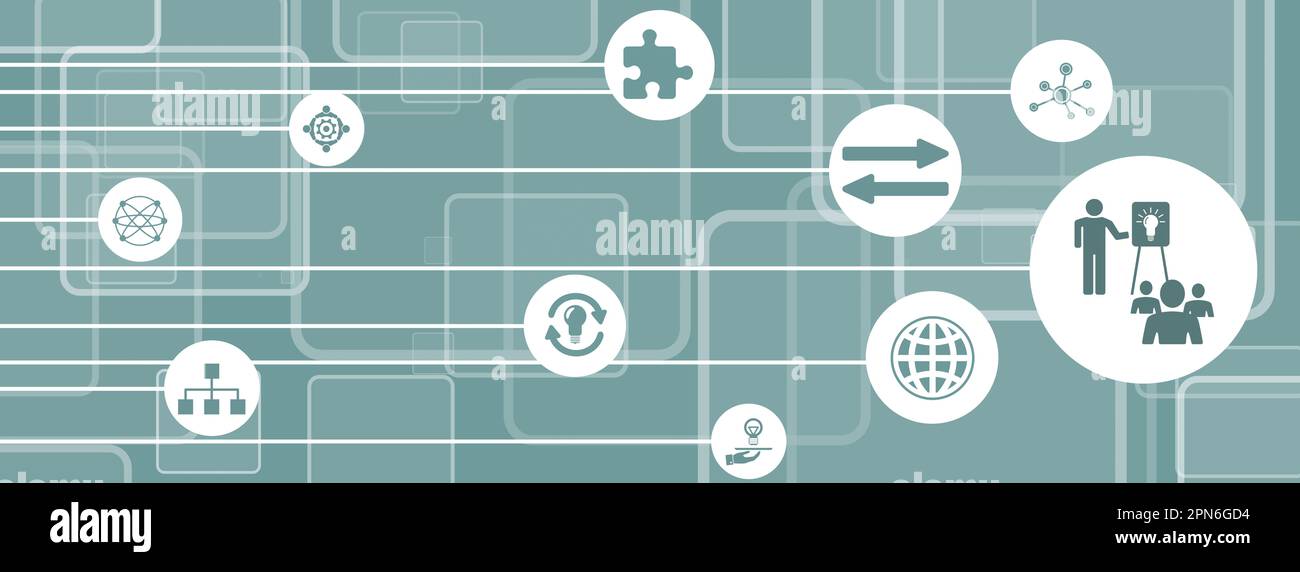 Concept knowledge sharing connected hi-res stock photography and images ...