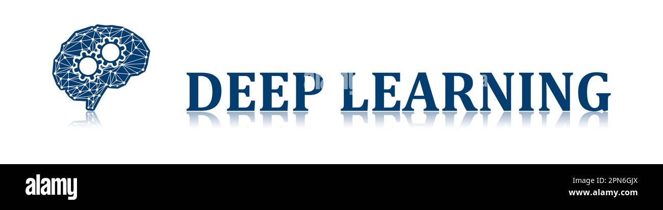 Illustration of a deep learning concept Stock Photo - Alamy