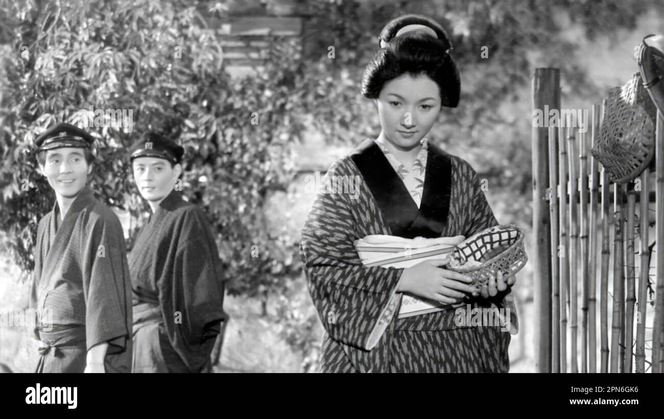 AYAKO WAKAO in STREET OF SHAME (1956) -Original title: AKASEN CHITAI ...