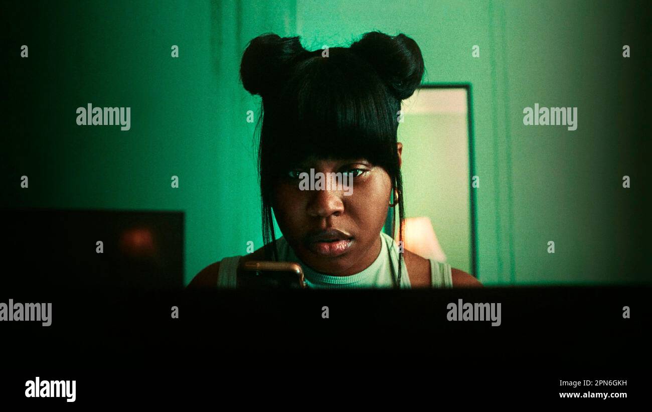 DOMINIQUE FISHBACK in SWARM (2023), directed by DONALD GLOVER. Credit ...
