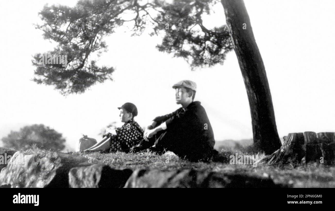 CHISHU RYU and HARUHIKO TSUDA in THERE WAS A FATHER (1942) -Original ...