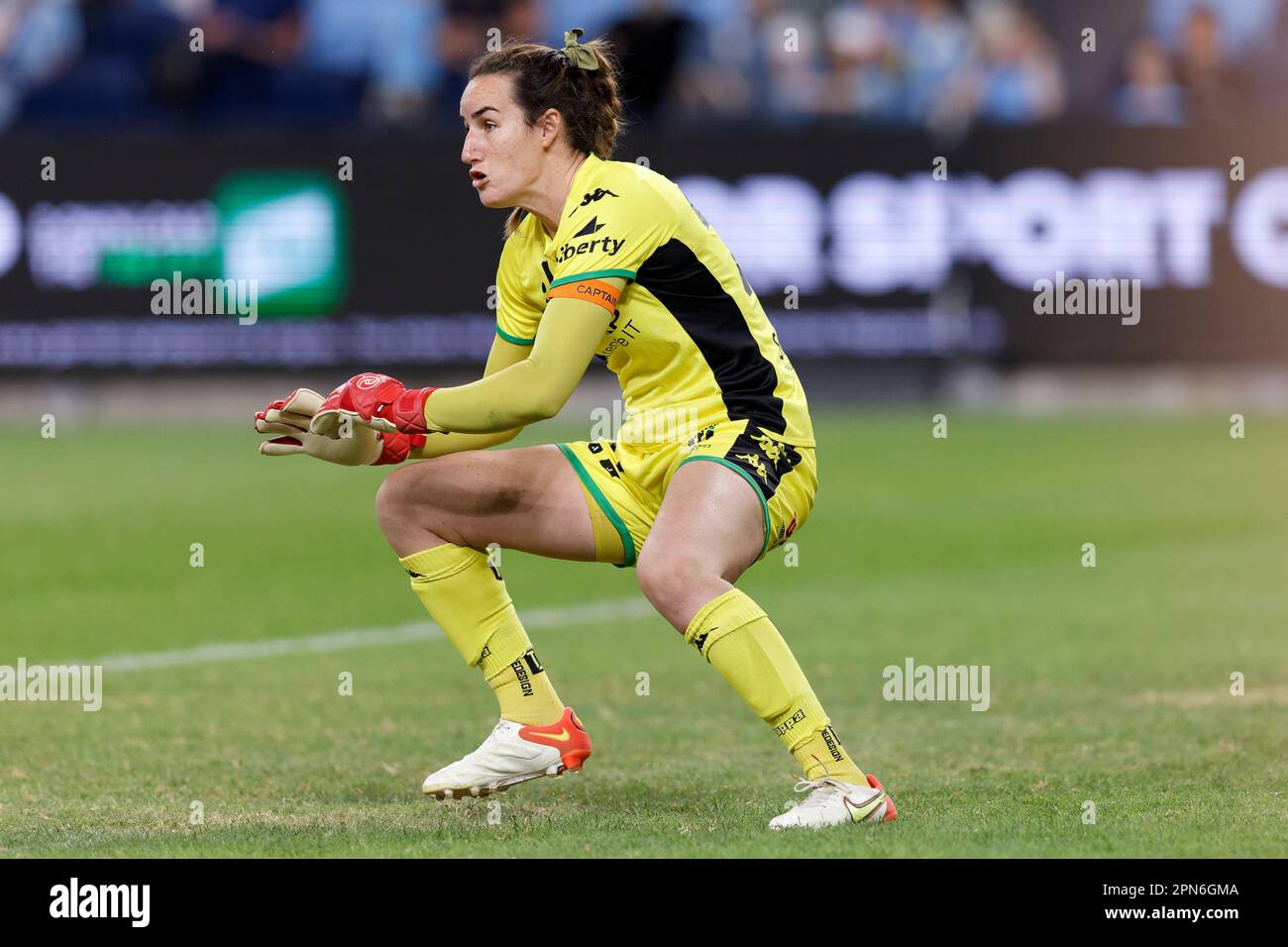Sydney, Australia. 16th Apr, 2023. Hillary Beall of Western United in ...