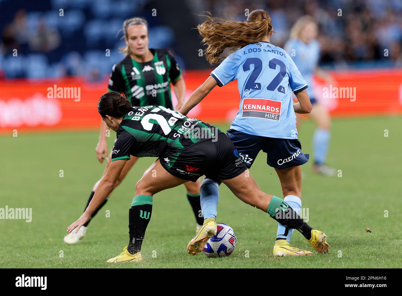 Sydney, Australia. 16th Apr, 2023. Angie Beard of Western United ...