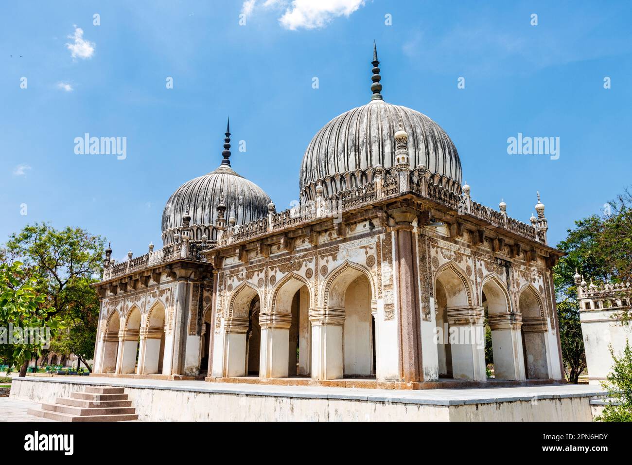 Mausoleum of Hakim's, Qutub Shahi Tombs, Hyderabad, Telangana, India ...