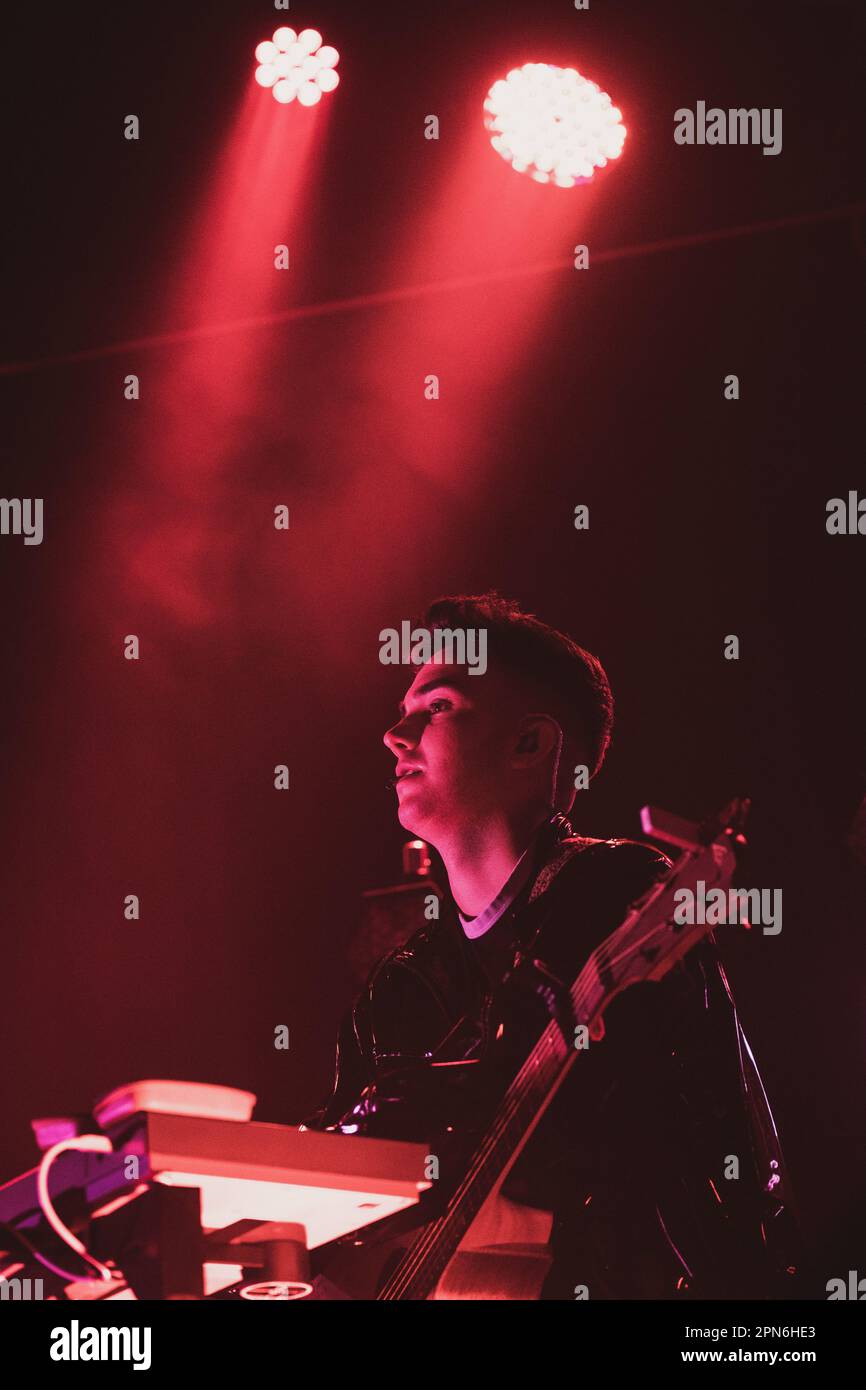 Olly during the Italian singer Music Concert Olly - Il mondo gira Live ...