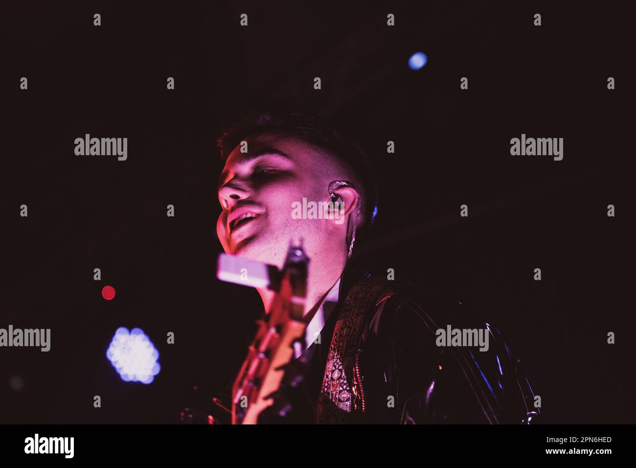 Olly during the Italian singer Music Concert Olly - Il mondo gira Live ...