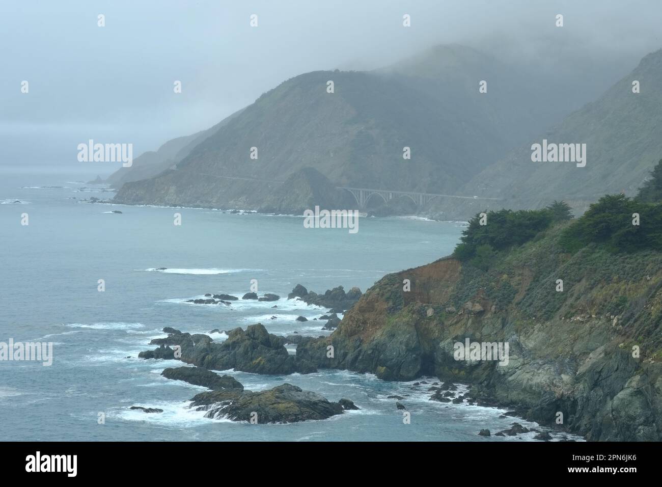 Pacific Coast, Highway 1, California, USA Stock Photo - Alamy