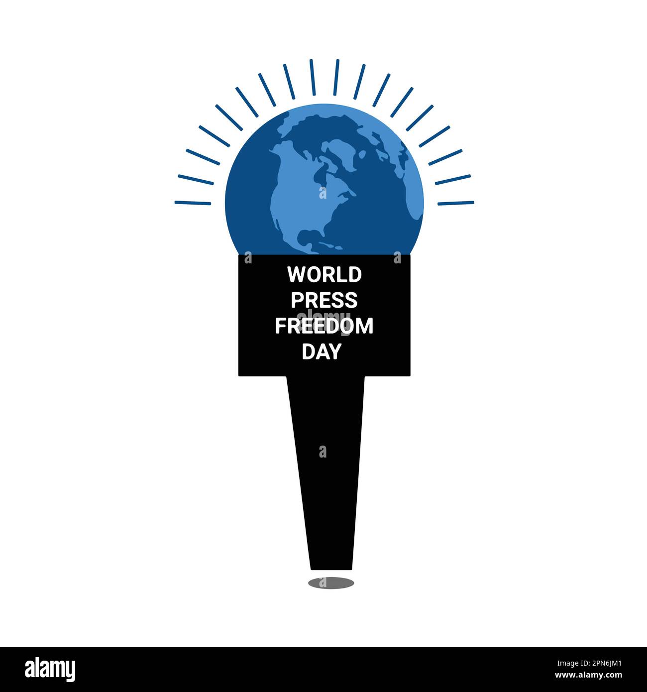 World Press Freedom Day concept. Vector illustration. World Press Freedom Day Stock Vector Image ...
