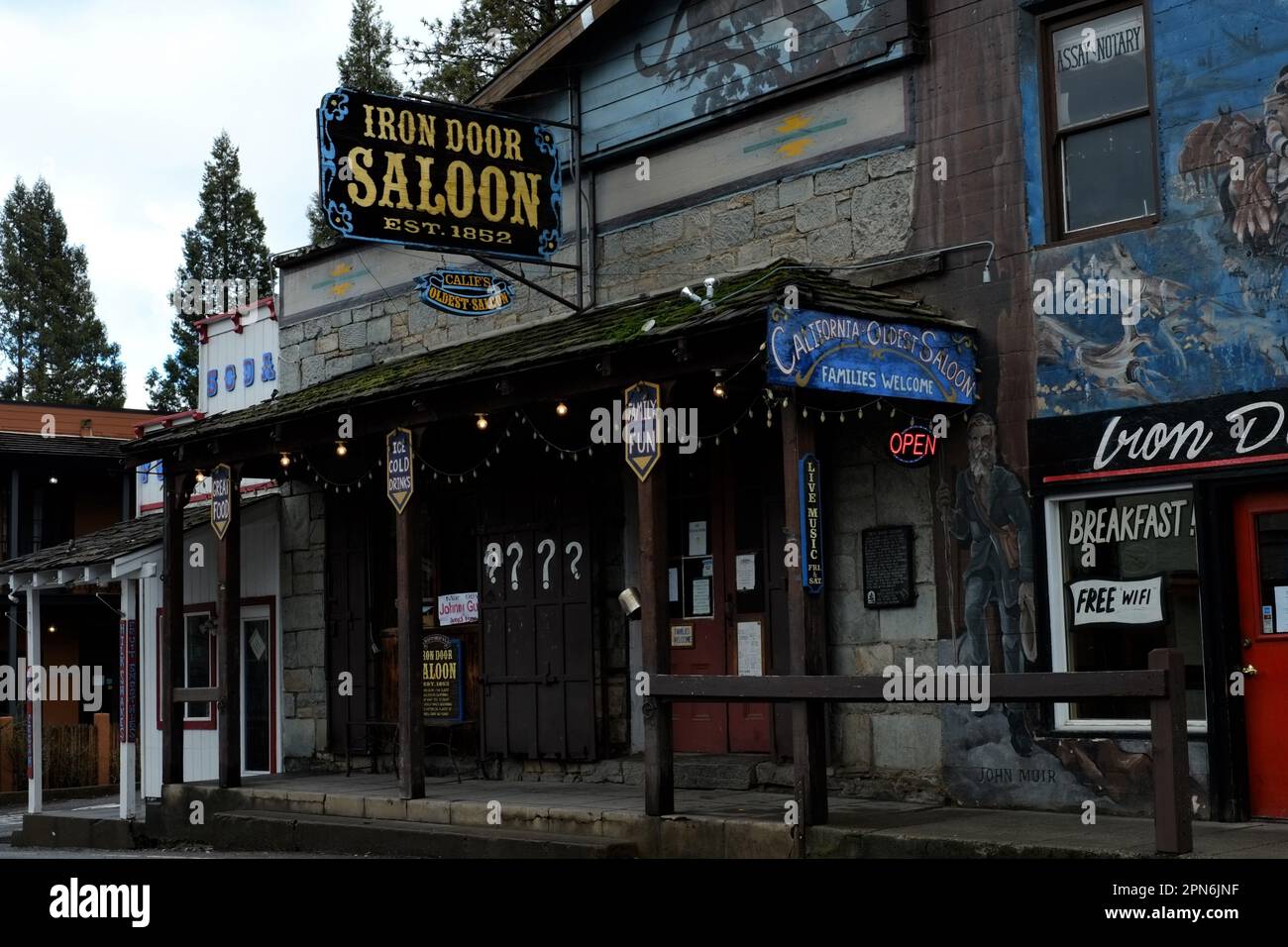 Iron door saloon yosemite america hi-res stock photography and images ...