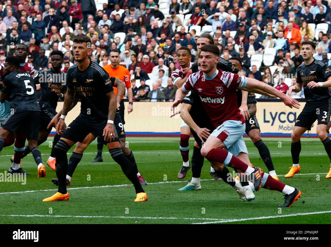 Declan rice arsenal 2023 hi-res stock photography and images - Alamy
