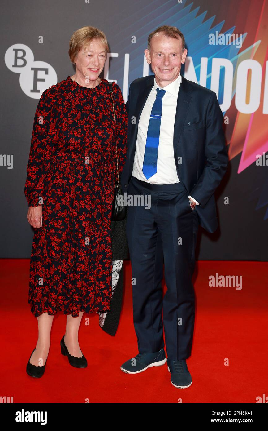 Andrew Marr attends the "Succession" European Premiere during the 65th ...
