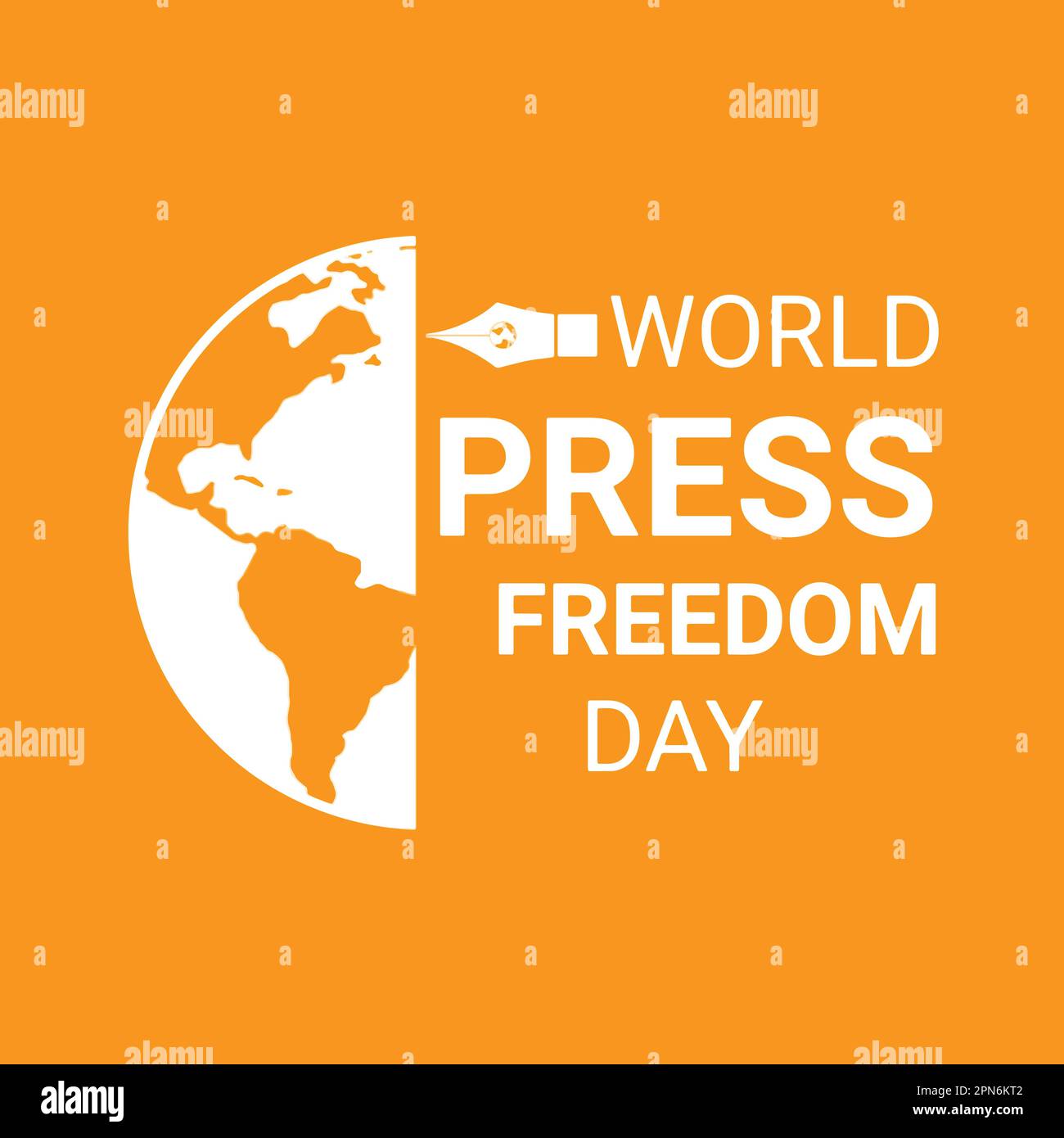 World Press Freedom Day Holiday Concept Template For Background