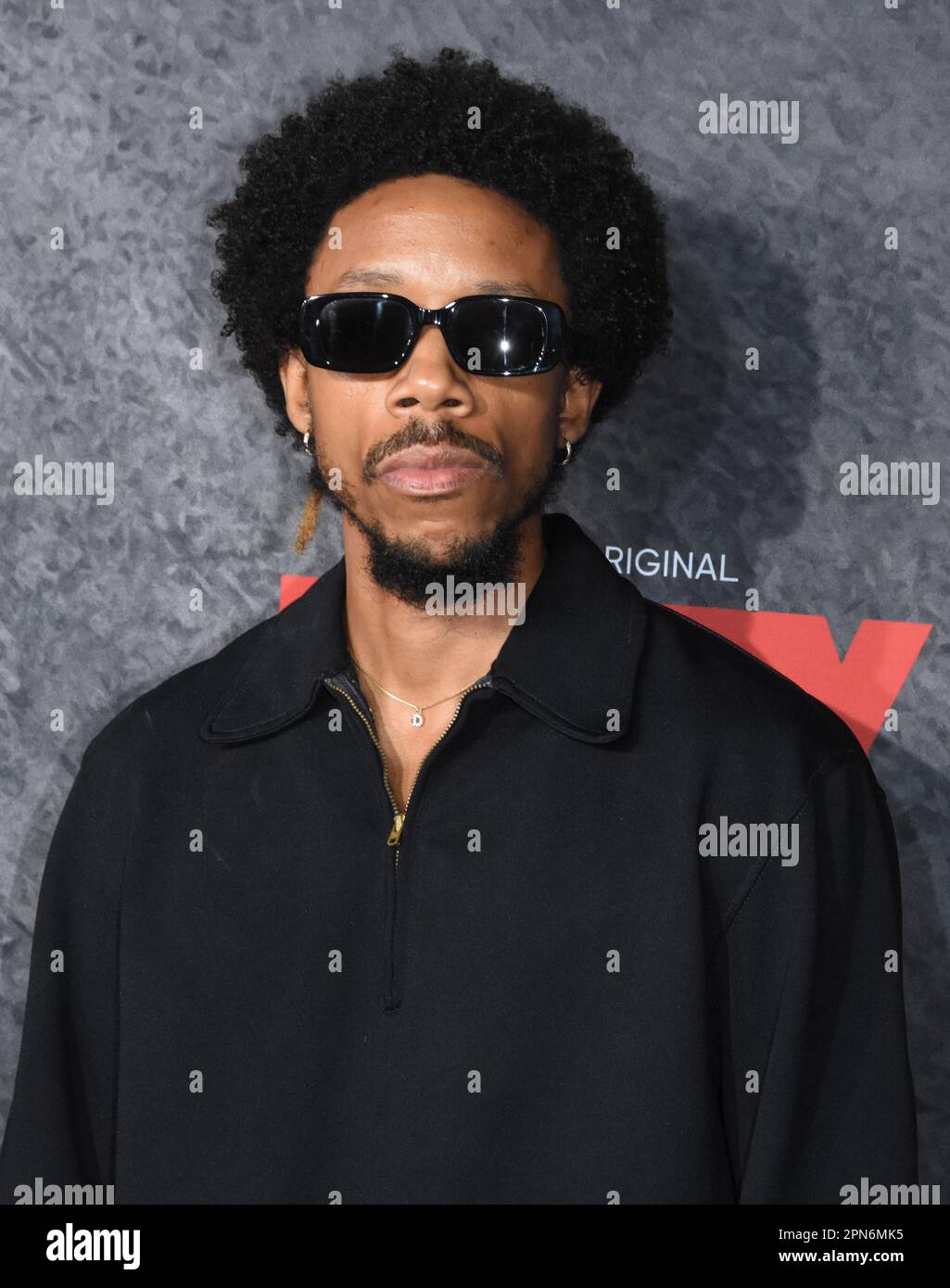 Los Angeles, California, USA 16th April 2023 Actor Darrel Britt-Gibson ...