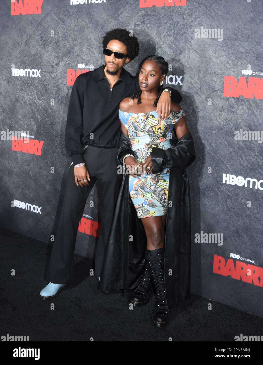 Los Angeles, California, USA 16th April 2023 Actor Darrel Britt-Gibson ...