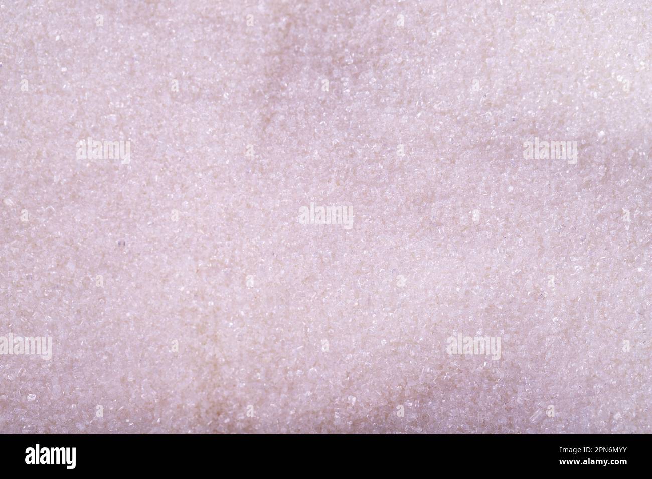 White granulated sugar. White refined sugar texture background. Top ...