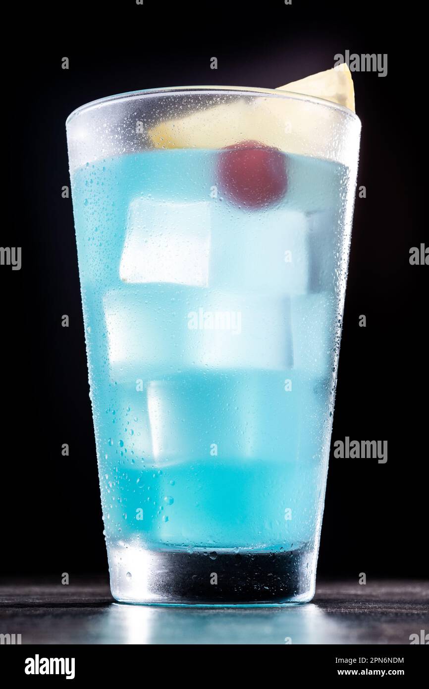 Blue cherry martini hi-res stock photography and images - Alamy